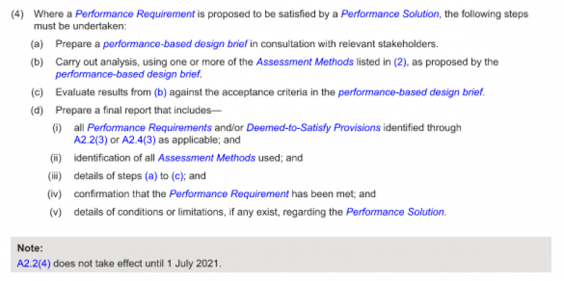 A step by step guide to preparing for NCC Provision A2.2(4) | ABCB